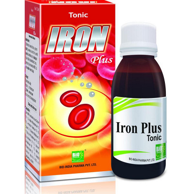 Bio India Iron Plus Tonic (500ml) - Alt Med Kart